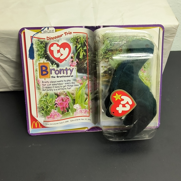 McDonald's | Toys | Ty Teenie Beanie Babies 200 Mcdonalds Bronty The ...